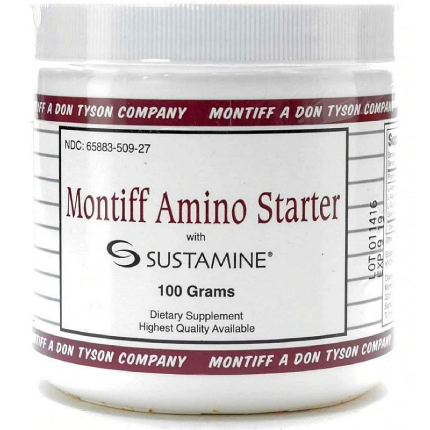 Montiff Amino Starter with Sustamine - Natural Nutritionals – Natural ...
